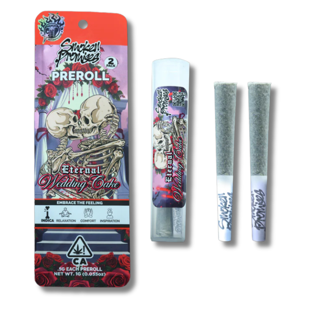 Eternal Wedding Cake Pre-Roll – Smoken Promises